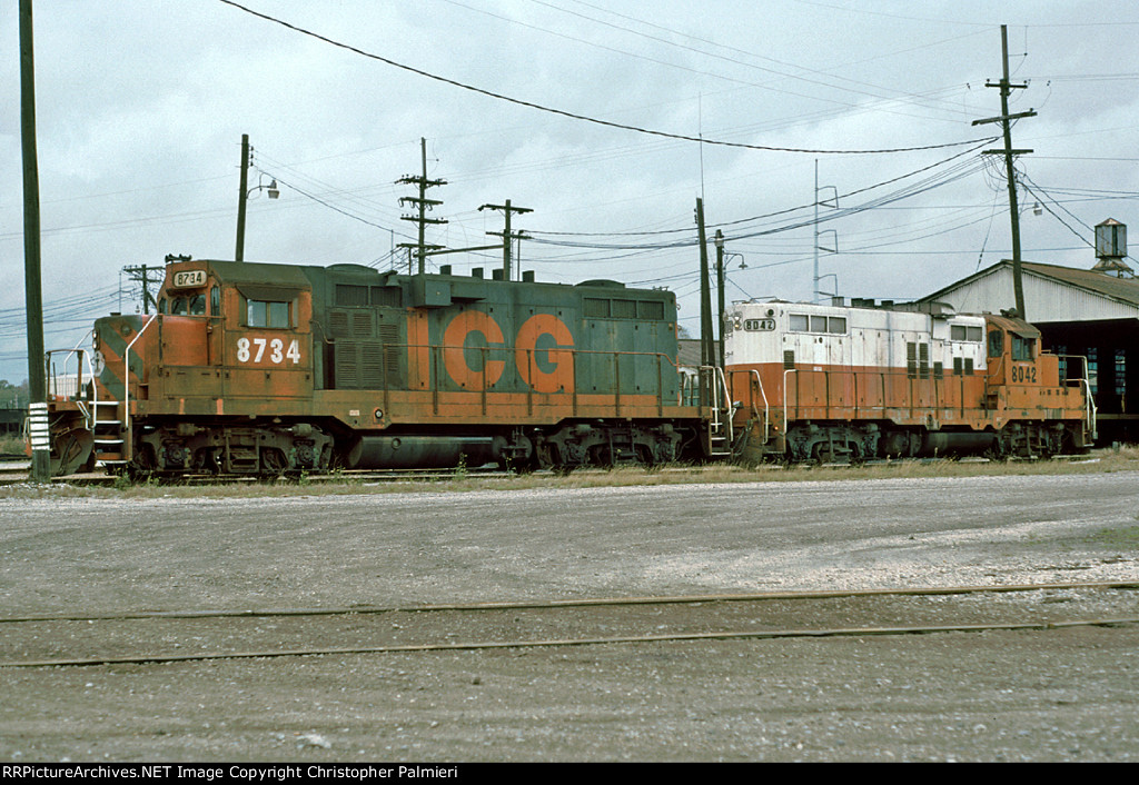 ICG 8734 and ICG 8042